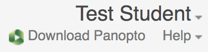 Download or update the Panopto app - IT Help